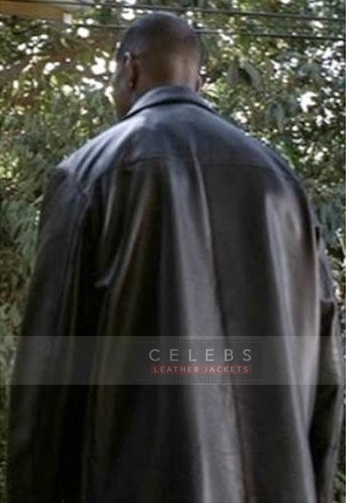 Alonzo Harris Training Day Black Leather Coat | CLJ