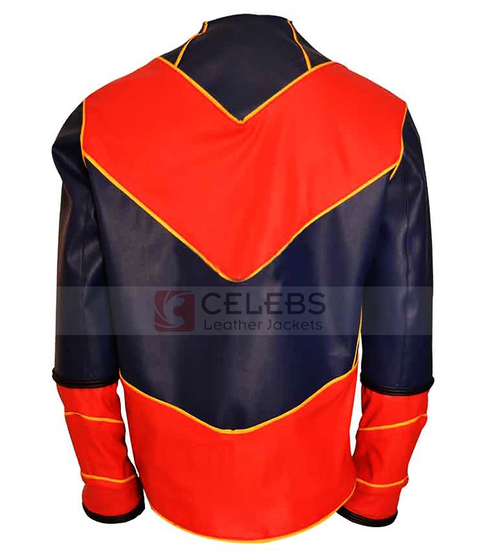 Captain Man Henry Danger Costume Leather Jacket