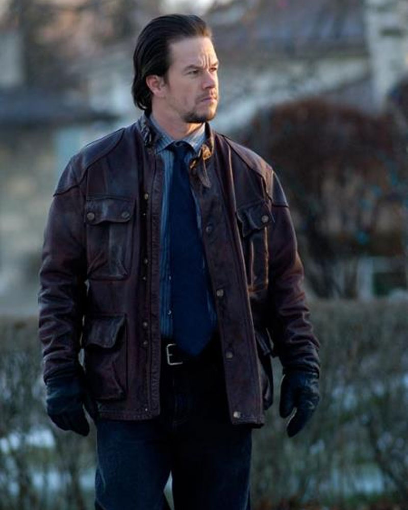 Four Brothers Mark Wahlberg Leather Jacket