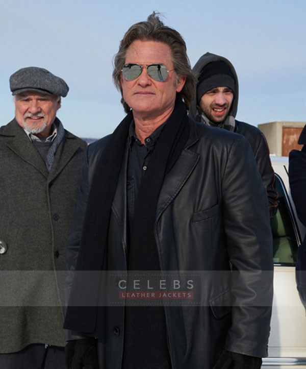 The Art Of The Steal Kurt Russell Black Leather Jacket