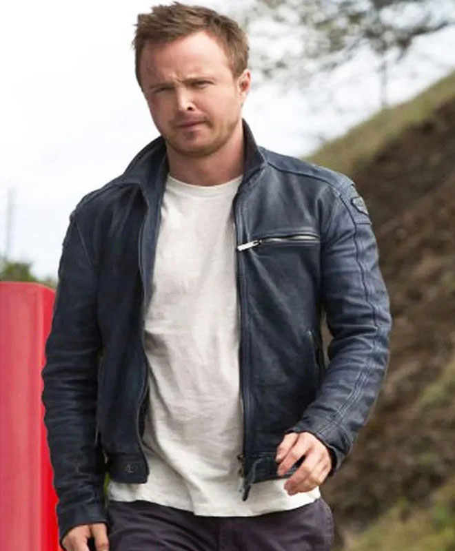 Aaron Paul Need For Speed Leather Jacket | CLJ