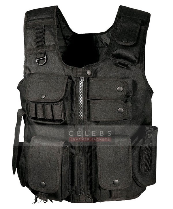 Roman Reigns WWE Leather The Shield Tactical Vest