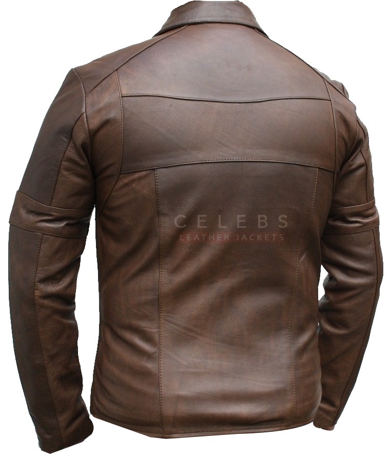 Classic Vintage Style Leather Jacket | Street Style