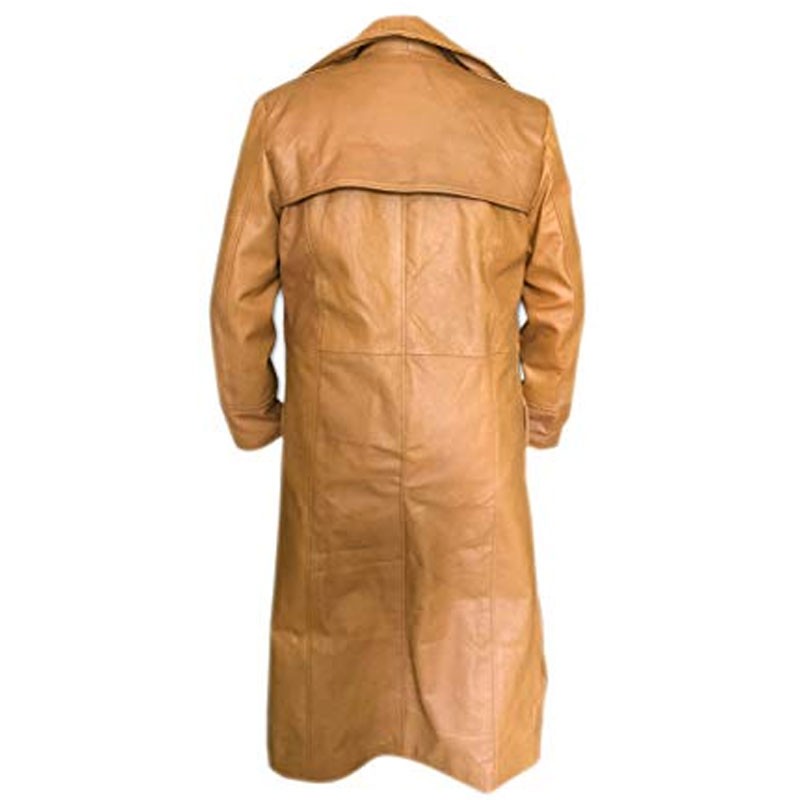Channing Tatum Gambit Leather Costume Trench Coat