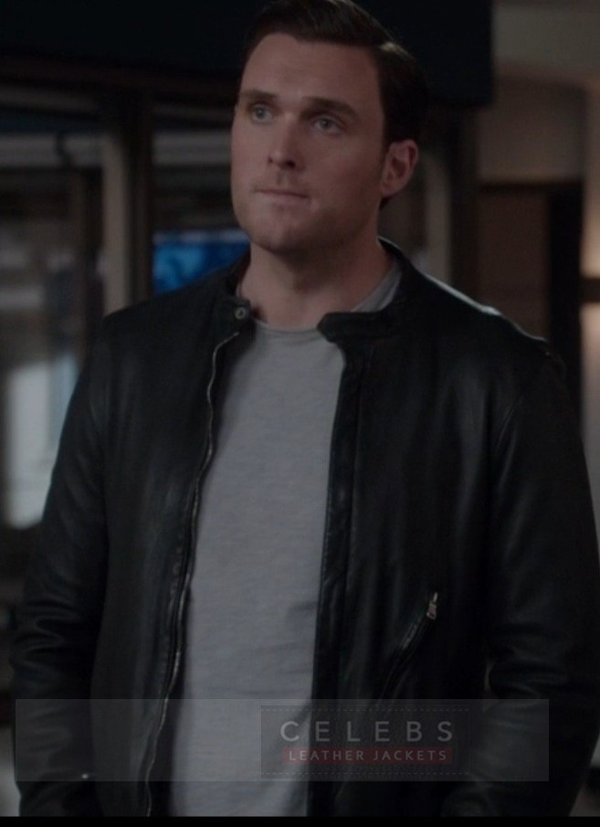 The Mentalist Wayne Rigsby Black Leather Jacket | CLJ