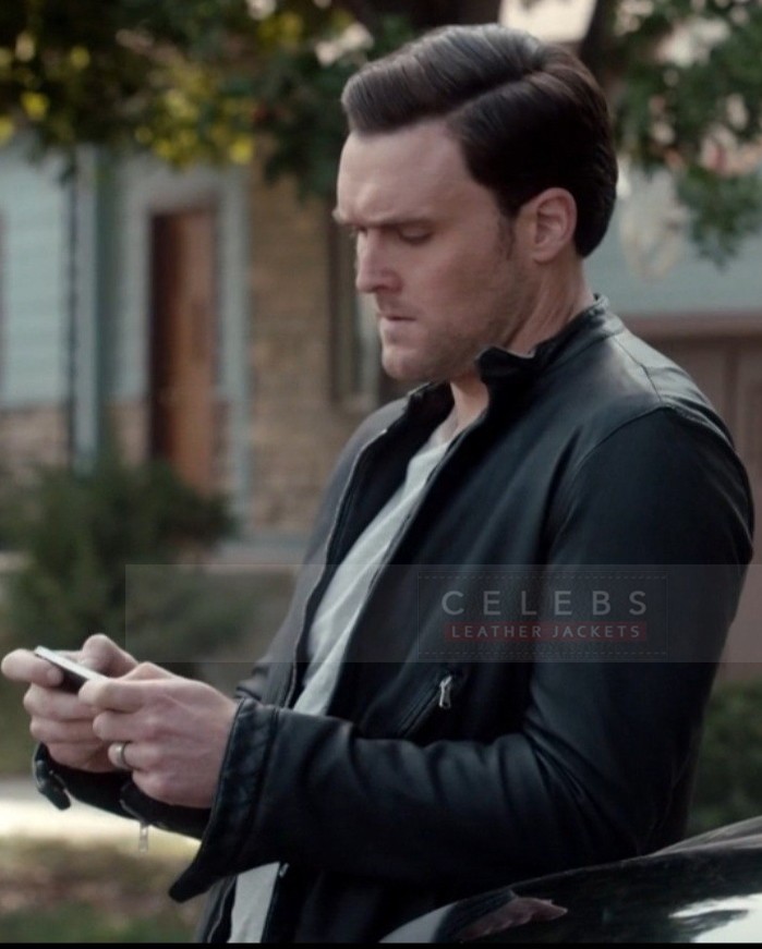 The Mentalist Wayne Rigsby Black Leather Jacket | CLJ