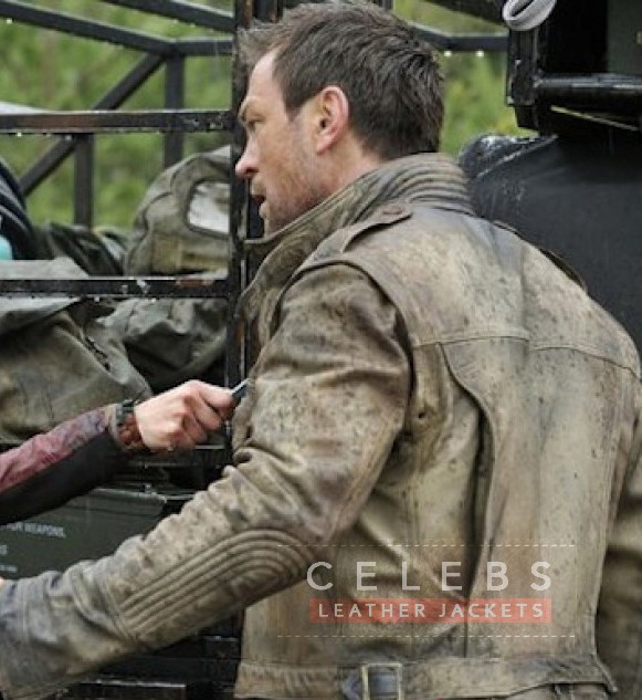 Defiance Nolan Grant Bowler Leather Jacket | CLJ