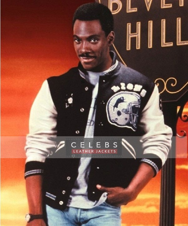 Axel Beverly Hills Cop Foley Detroit Lions Jacket