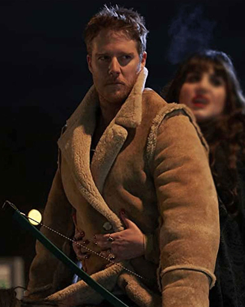 Jeff Suckler What We Do in the Shadows Shearling Jacket