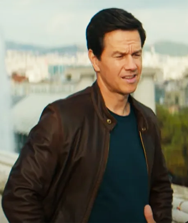 Uncharted 2022 Victor Sullivan Brown Leather Jacket