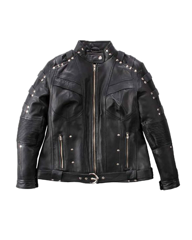 Arrow Tv Series Black Canary Katie Leather Jacket | CLJ