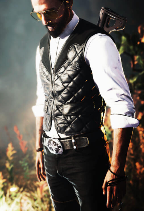Joseph Seed Far Cry 5 Quilted Vest | Halloween Sale