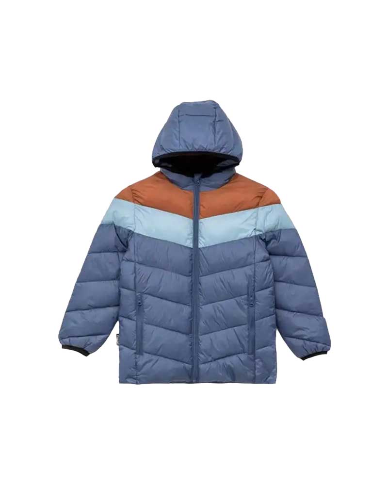 M3gan Film 2023 Cady Violet McGraw Puffer Blue Jacket