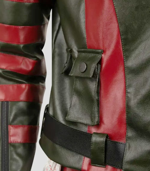 Red One Movie 2024 Dwayne Johnson Leather Jacket | CLJ