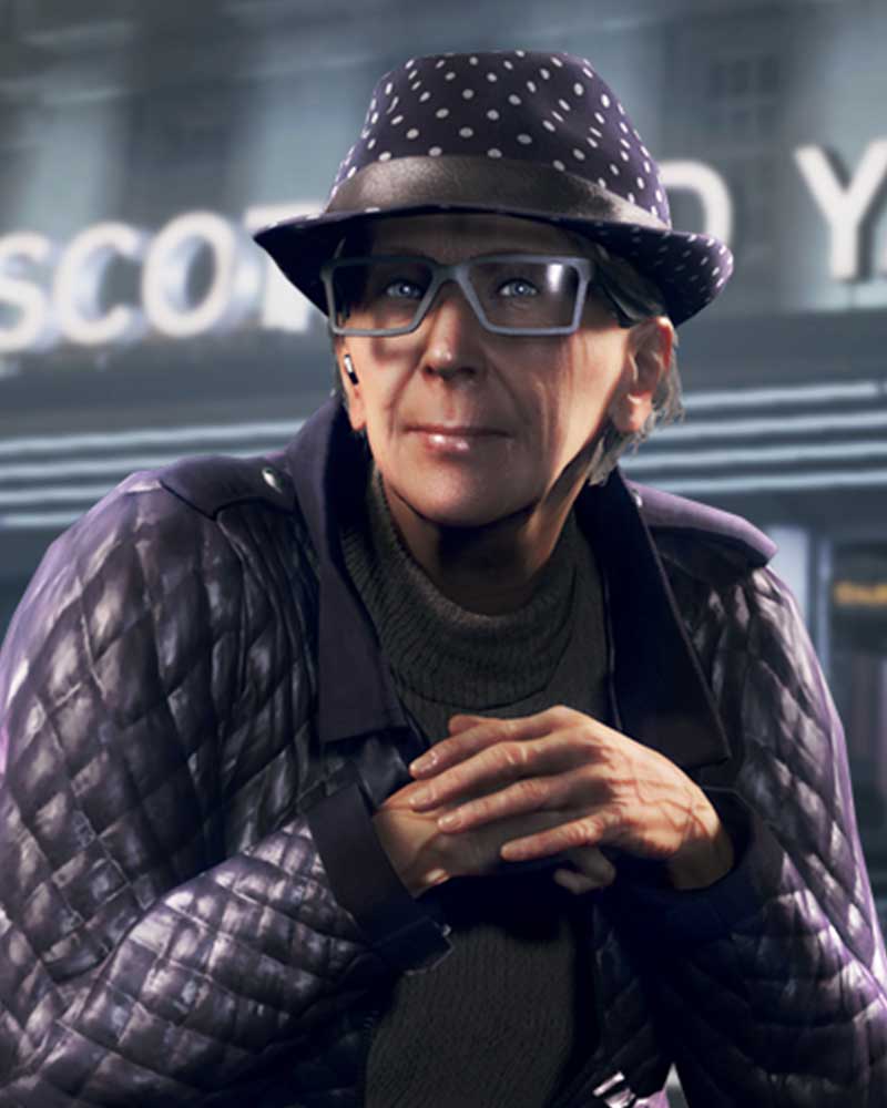 Watch Dogs Legion Helen Dashwood Quilted Jacket