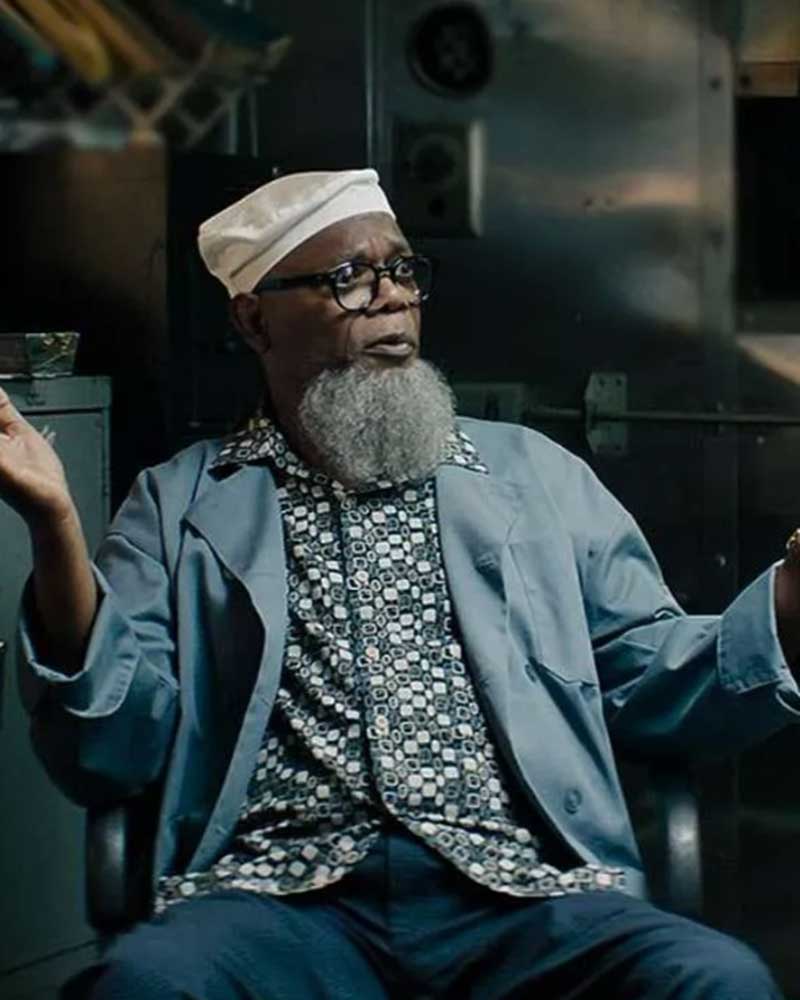 The Kill Room Samuel L. Jackson Coat 2023