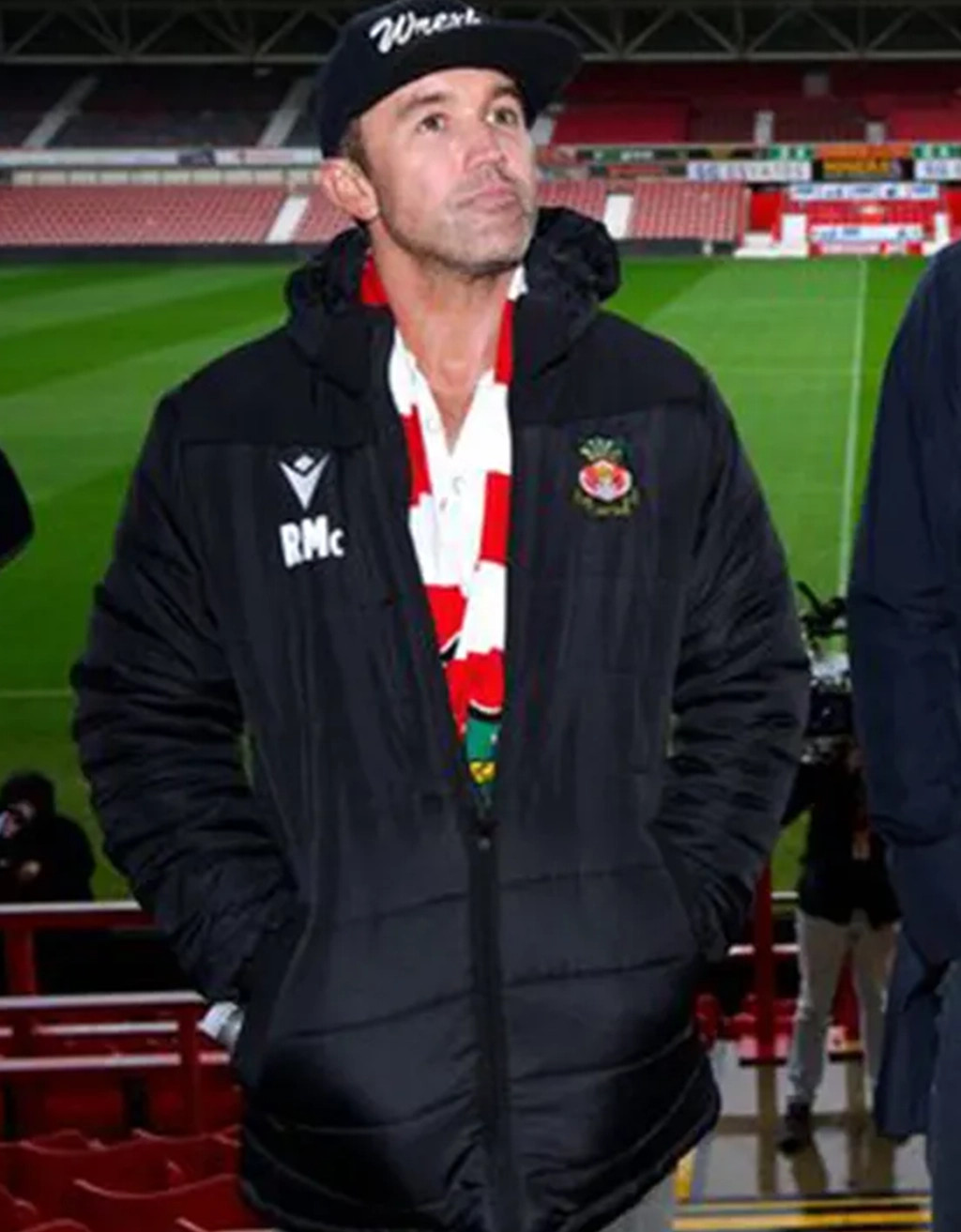 Welcome to Wrexham 2023 Rob McElhenney Puffer Jacket