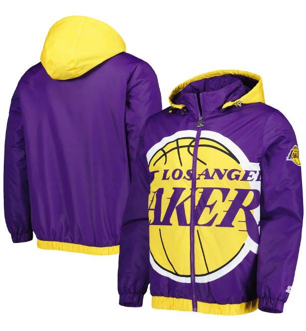 Los Angeles Lakers Starter Hoodie Jacket