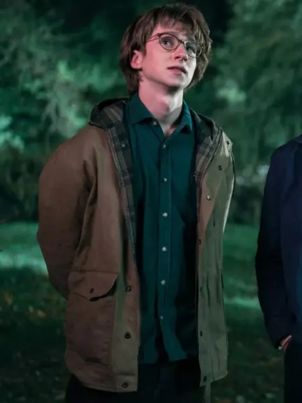 Arthur Spindell Harlan Coben’s Shelter Brown Cotton Jacket