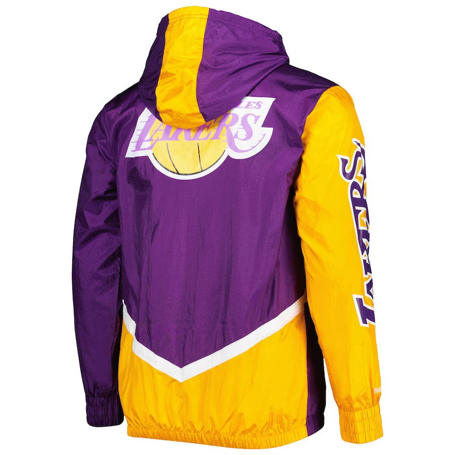 Men's Los Angeles Lakers Zip Up Hooded Jacket