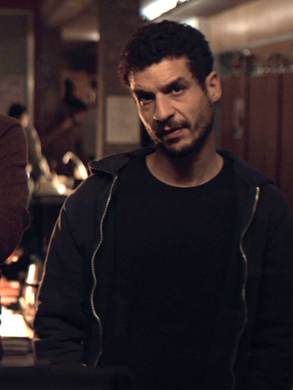 Youssef Guedira Tv Series Lupin Black Jacket