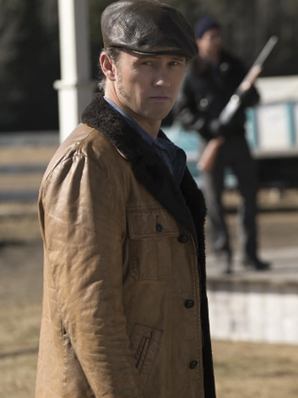 Dodd Gerhardt Fargo S02 Tv Series Brown Jacket