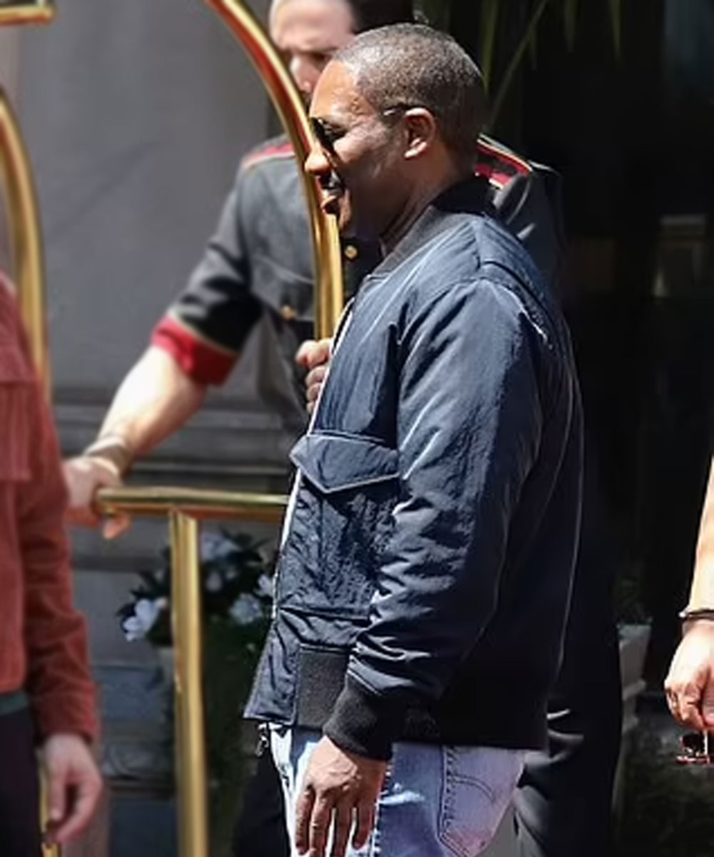 Beverly Hills Cop Axel F Eddie Murphy Blue Jacket
