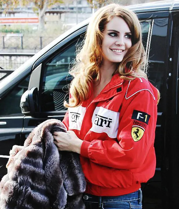 Lana Del Rey Race Car Jacket on Sale