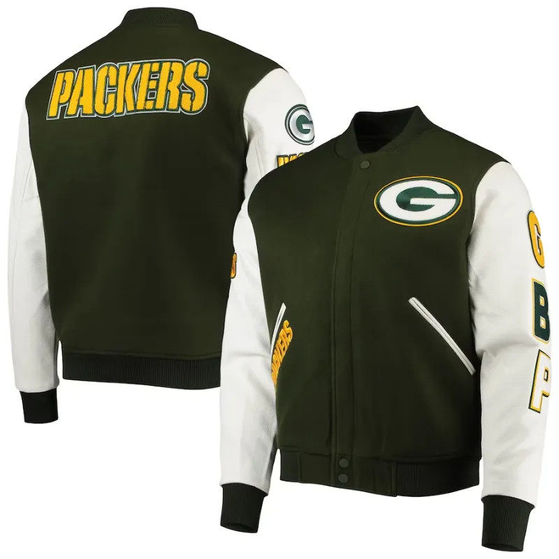 Green Bay Packers Varsity Jacket