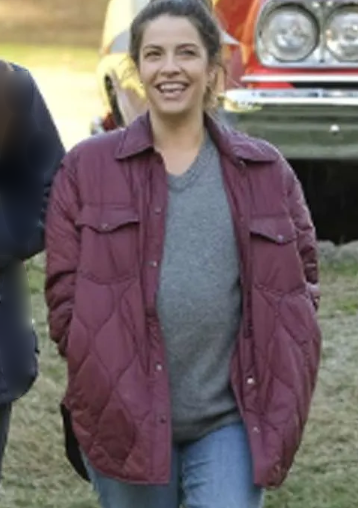 The Good Doctor Lea Dilallo Maroon Jacket