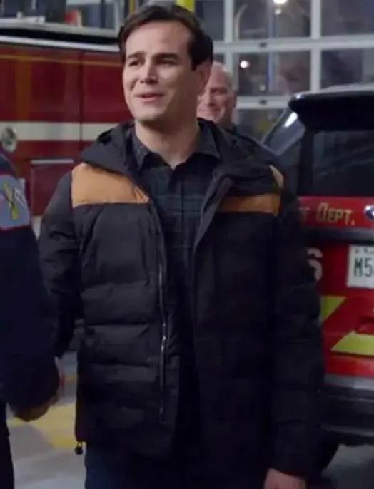 Blake Gallo Chicago Fire Black Jacket