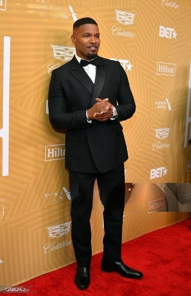 Jamie Foxx Back in Action Black Suit