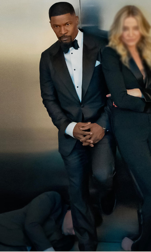 Jamie Foxx Back in Action Black Suit