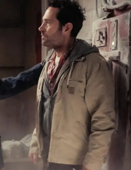 Gary Grooberson Ghostbusters Frozen Empire Beige Jacket