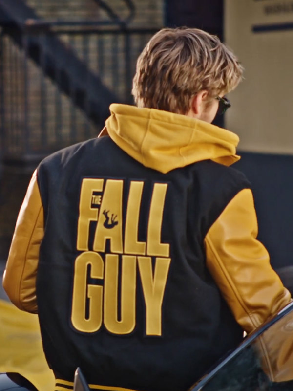 Ryan Gosling The Fall Guy 2024 Varsity Jacket