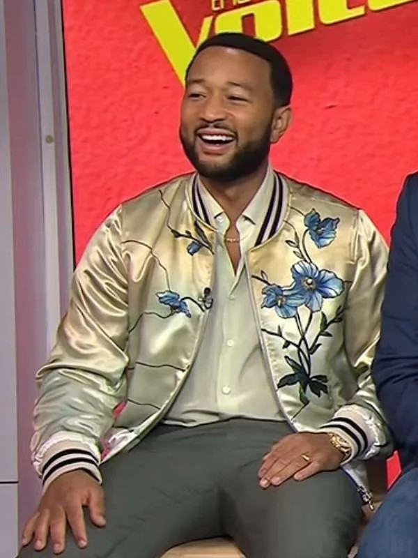 John Legend Floral Jacket