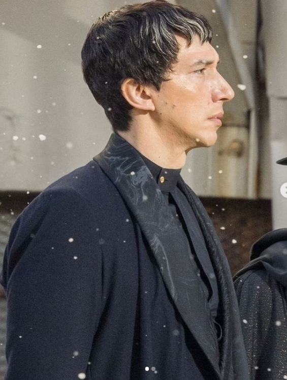 Adam Driver Megalopolis 2024 Coat
