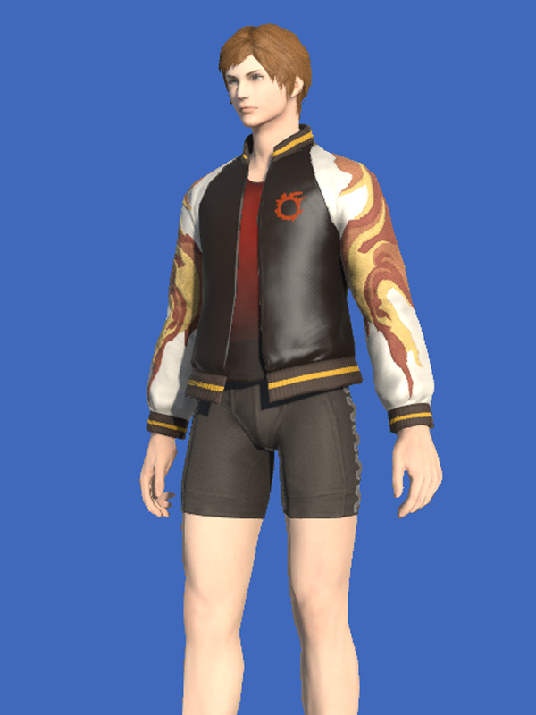 Final Fantasy XIV Inferno Bomber Jacket