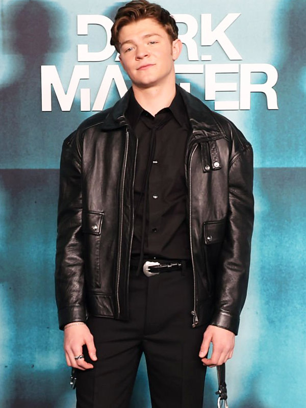 Oakes Fegley Dark Matter Leather Jacket