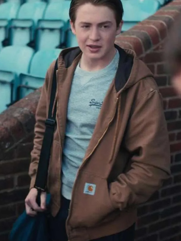 Nick Nelson Heartstopper Brown Jacket