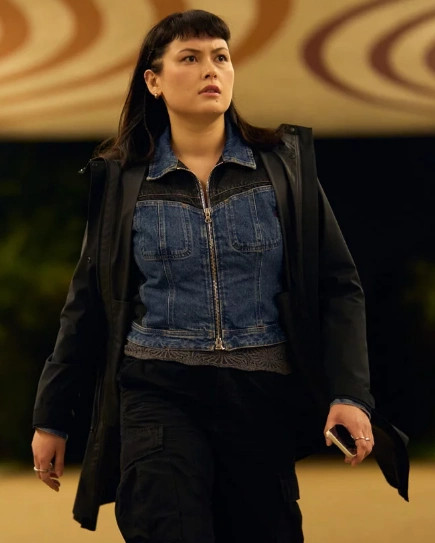 Jess Li Red Eye 2024 Black Jacket