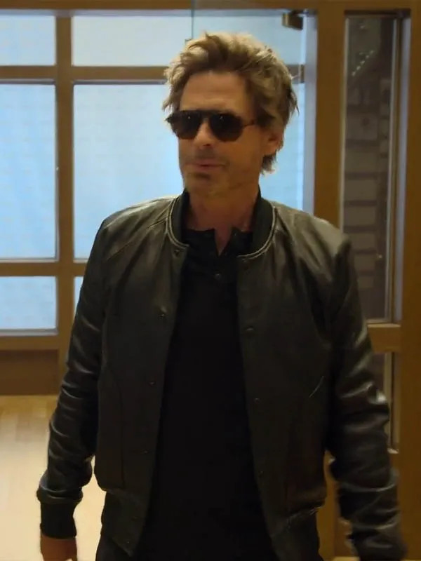 Rob Lowe Unstable Leather Jacket
