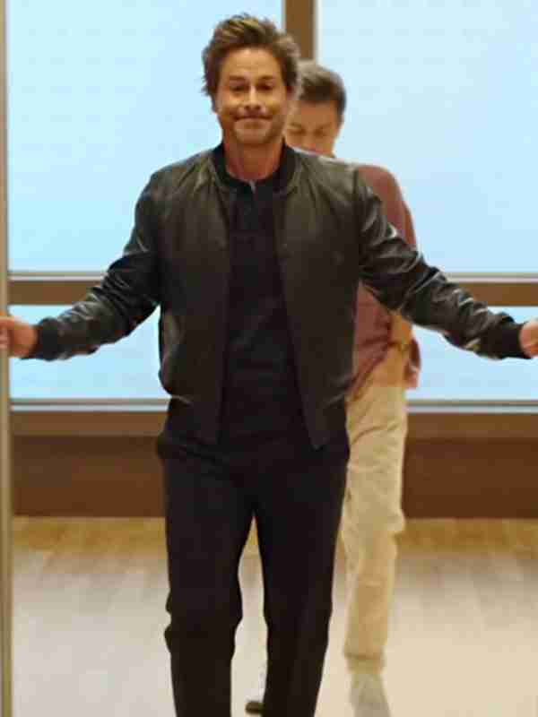 Rob Lowe Unstable Leather Jacket