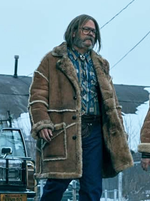 Dr. Gene Thibodeau The Umbrella Academy S04 Leather Coat