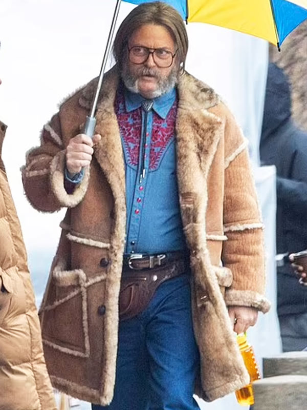 Dr. Gene Thibodeau The Umbrella Academy S04 Leather Coat