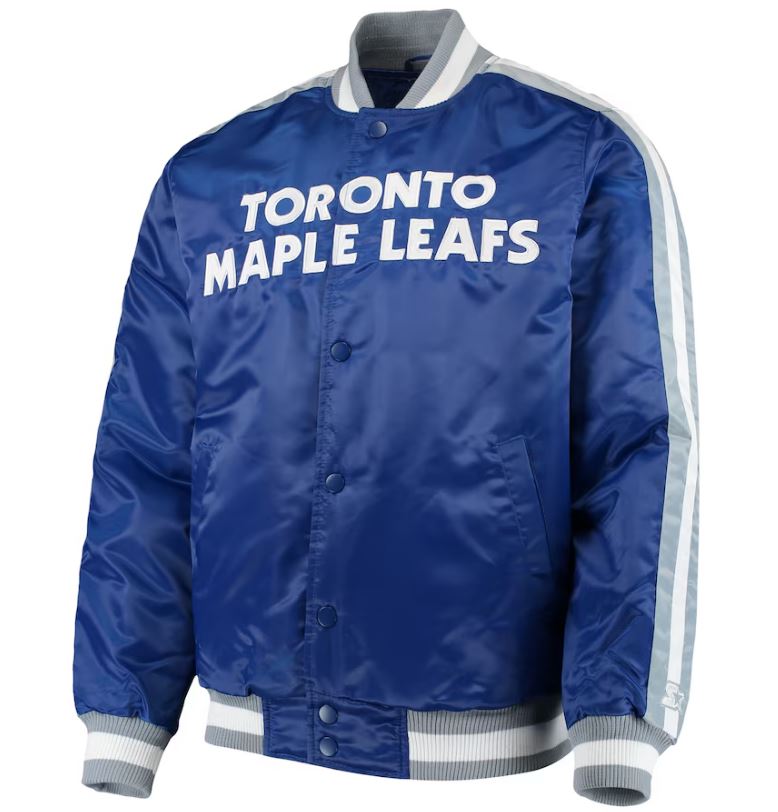 Toronto Maple Leafs Satin Jacket
