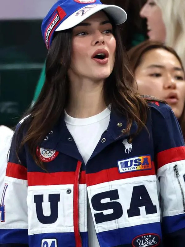 Kendall Jenner Paris Olympics 2024 Team USA Jacket
