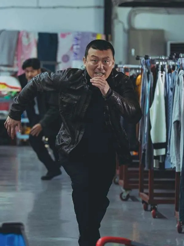 Kim Man-jae The Roundup Punishment 2024 Leather Jacket