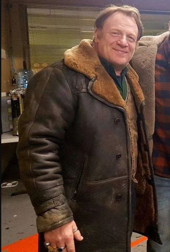 Mark Lewis Jones Gangs of London S01 Leather Coat