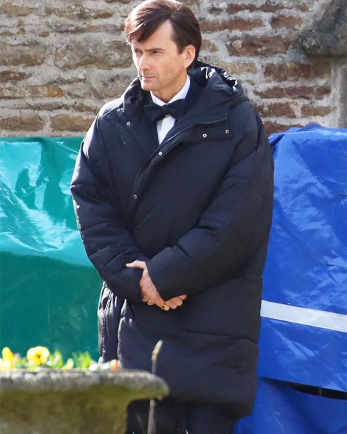 David Tennant Rivals 2024 Puffer Jacket